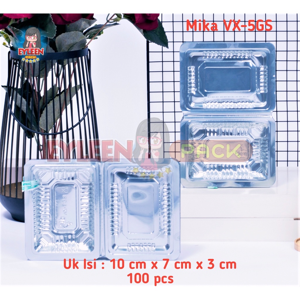 Jual VIP Mika Kue 5GS isi 100 pcs | Mika Plastik Kue Mika Kue Bolu ...