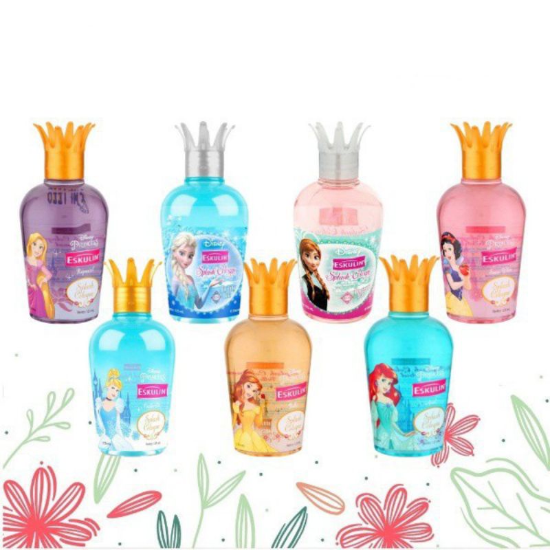 Jual Eskulin Princess Disney cologne anak 60ml | Shopee Indonesia