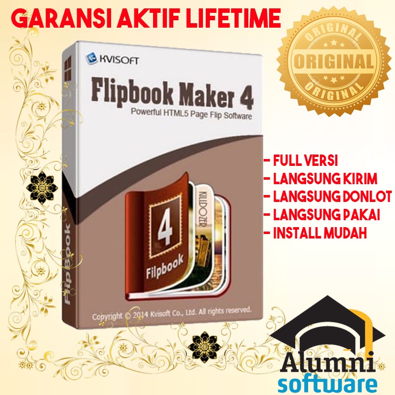 Jual [FULL VERSION] Kvisoft Flipbook Maker 4 - GARANSI AKTIVASI | Shopee Indonesia