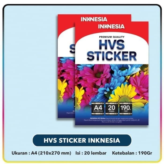 Jual Kertas HVS Stiker Matte ukuran A4 - 20pcs / Kertas Stiker | Shopee ...