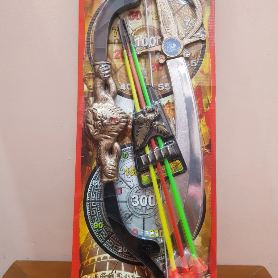 Jual Mainan Panah Pendekar - Mainan Set Panah dan Pedang | Shopee Indonesia