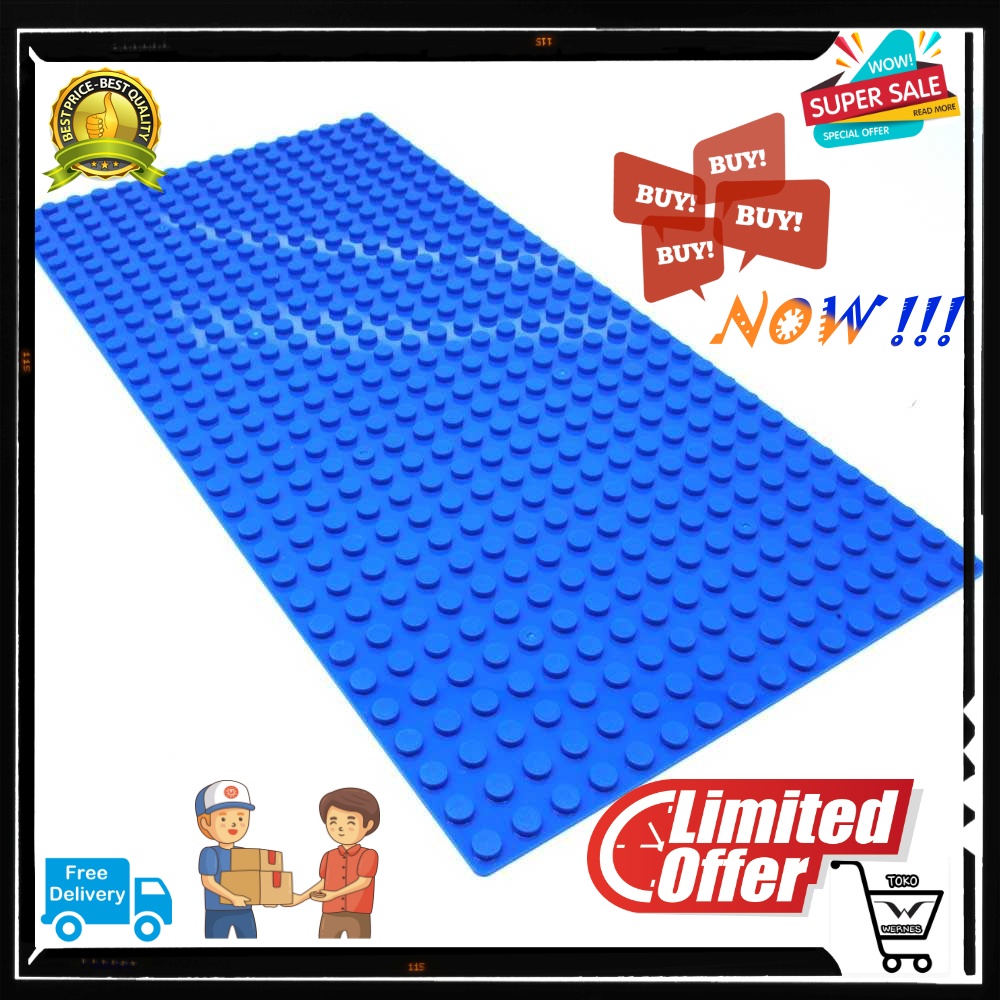 Jual Tatakan Alas papan Base Plate Toys Mainan Balok Anak Anak Murah ...