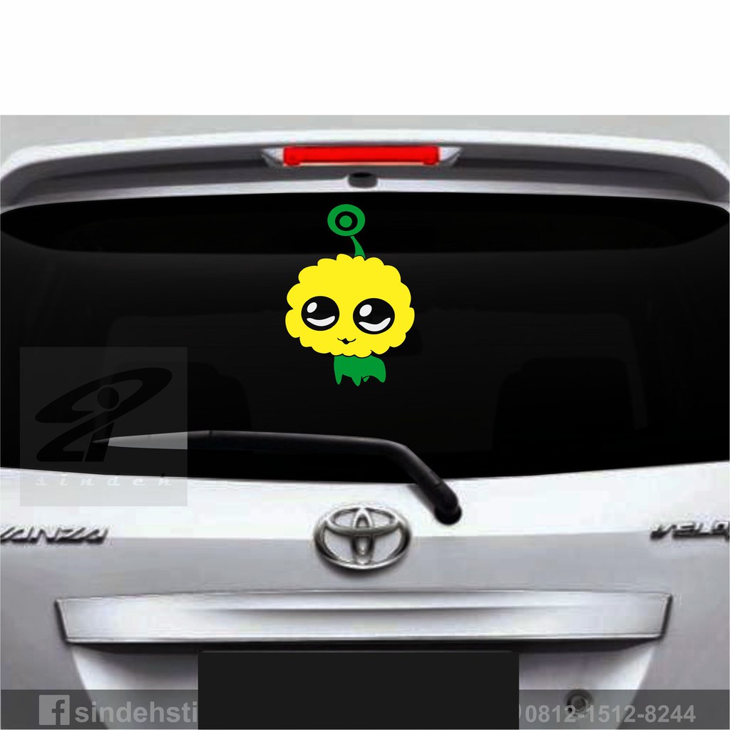 Jual CUTTING STICKER MOBIL LOGO KARTUN CJ 7 WARNA STIKER KACA MOBIL ...