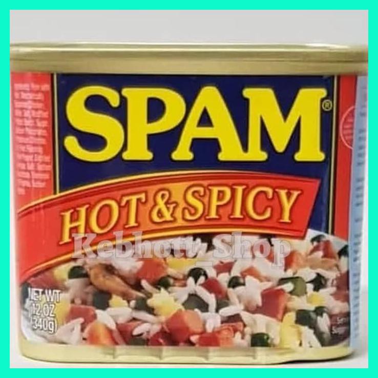 Jual SPAM HOT & SPICY CORNET HAM 340 GR KORNET DAGING BABI NON HALAL ...