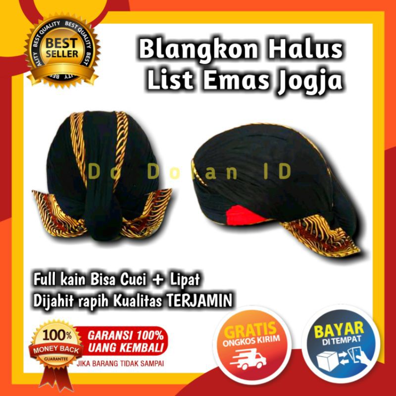 Jual Blangkon Alusan Jogja Belangkon Blankon Jogja Kuncir Motif Samurai ...