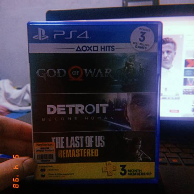 Jual PS4 3 BEST SELLER GAMES, GOD OF WAR, DETROIT BECOME HUMAN, THE ...