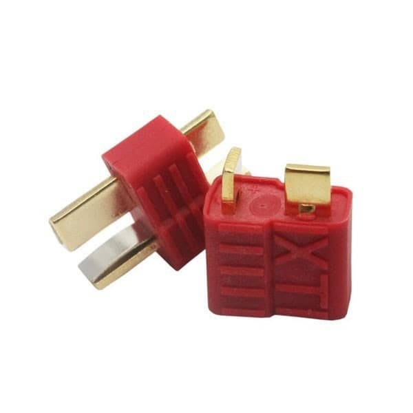 Jual Connector Dean T / T-Connector For Lipo Male + Female | Shopee ...