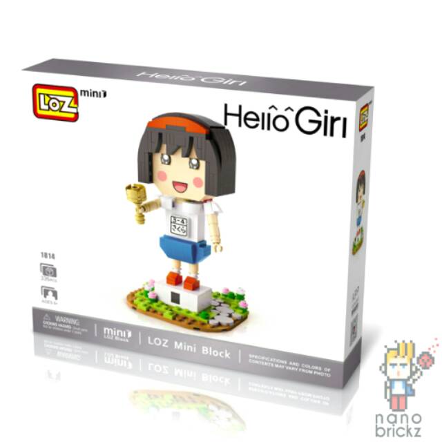 Jual Chibi Maruko Chan Champion 1814 - Lego Loz Mini Nanoblock | Shopee ...