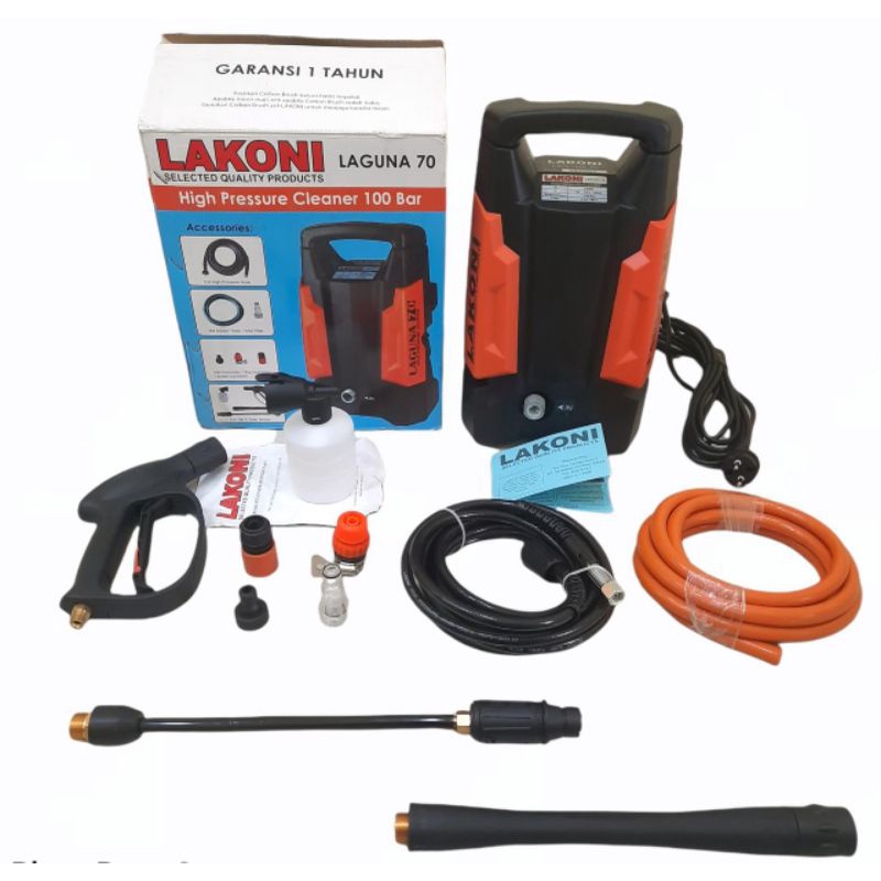 Jual PROMO!! Mesin Steam Lakoni LAGUNA 70 High Pressure Cleaner 100 bar ...