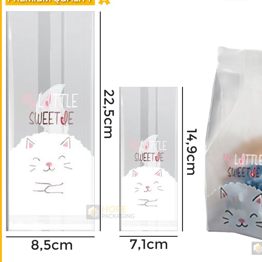 Jual [Harga / 5 Pcs] Plastik Cookies Non Sealer / Kemasan Kue Kering ...