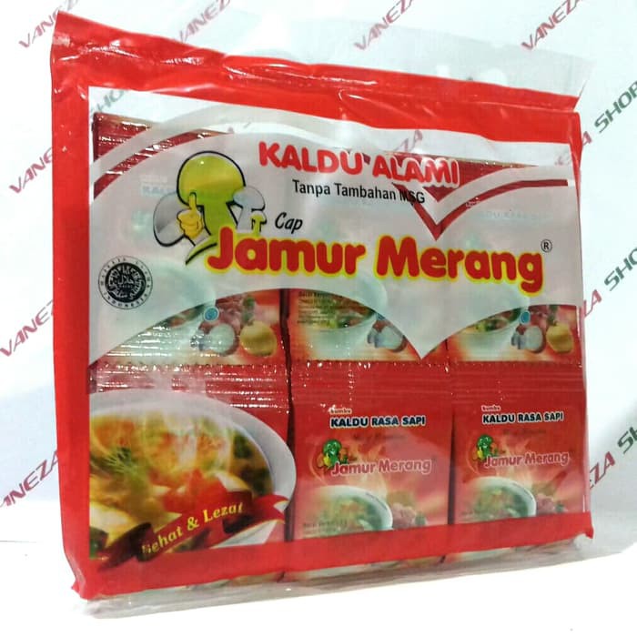 Jual Kaldu cap jamur merang rasa sapi pengganti MSG lebih sehat dan ...