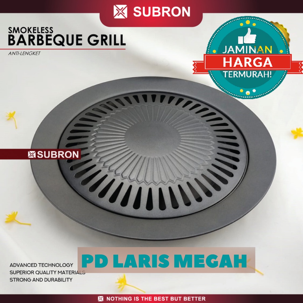 Jual Panggangan Kompor Daging BBQ Grill 32 CM/ BARBEQUE BEEF SUBRON | Shopee Indonesia