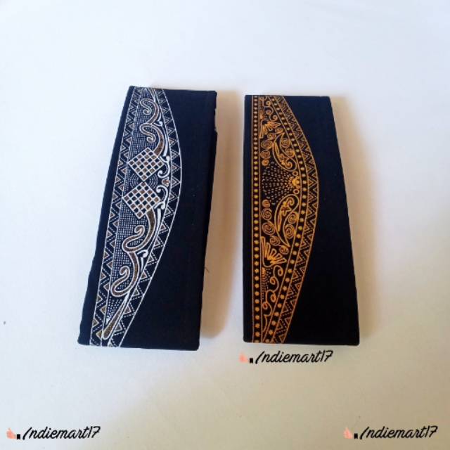 Jual Peci dewasa bludru hitam motif sablon batik gunung kopiyah beludru ...