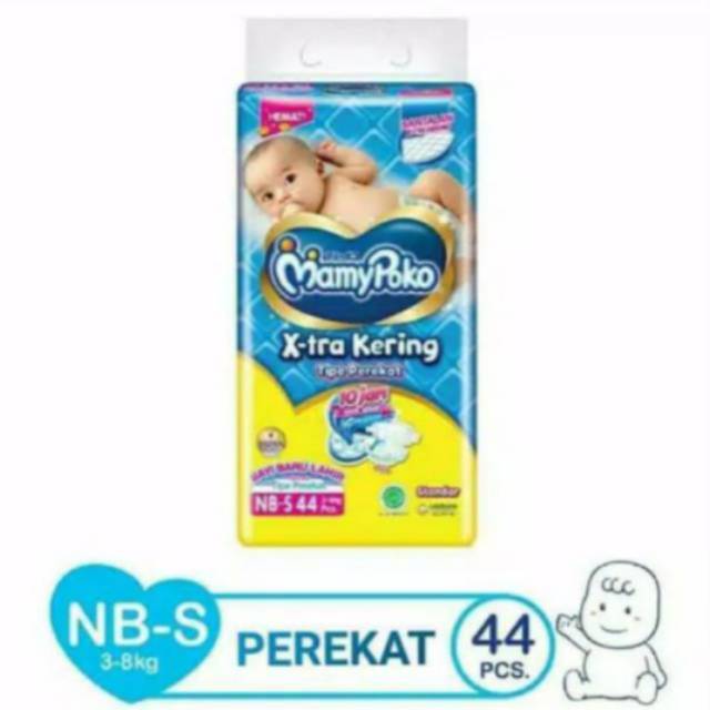 Jual MamyPoko NB S44 (tipe perekat) | Shopee Indonesia