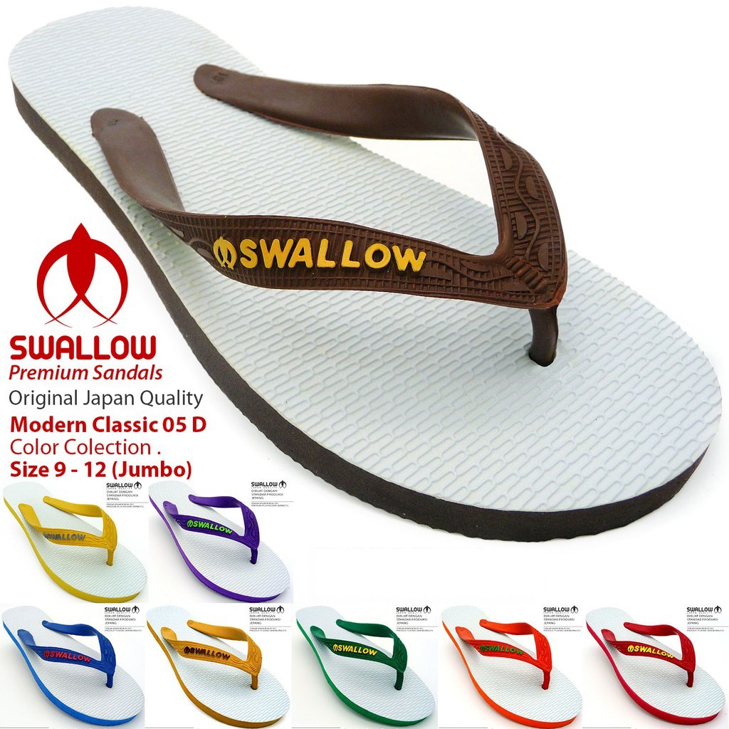 Jual Original Sandal Swallow MODERN Classic 05 D Color Collection. Uk 9 ...
