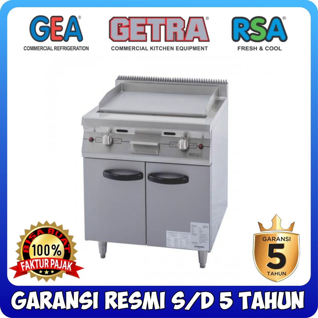 Jual GAS OPEN BURNER GETRA RPG-4 KOMPOR GAS 4 TUNGKU FLAT GRIDDLE ...