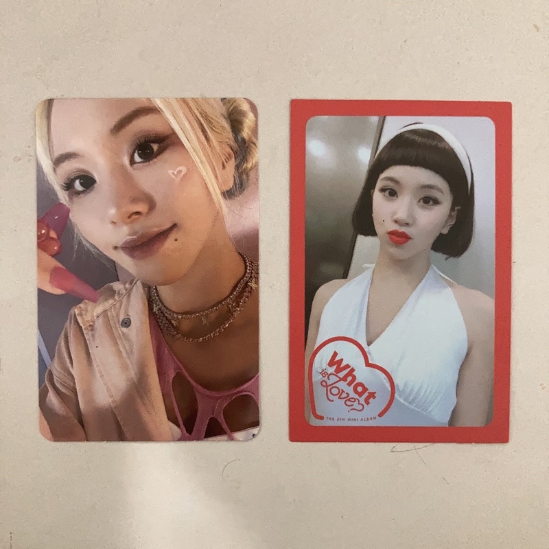 Jual photocard chaeyoung kuku love formula of love fol pc twice chaeng chae what is love finger ...