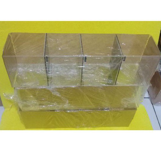 Jual Soliter Akrilik Sekat 4 / 4 kamar / 4 Ruangan | Shopee Indonesia