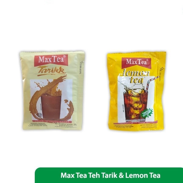 Jual MAX TEA - TEH TARIK/LEMON TEA RENCENG @10 SACHET ( 25GRAM ...