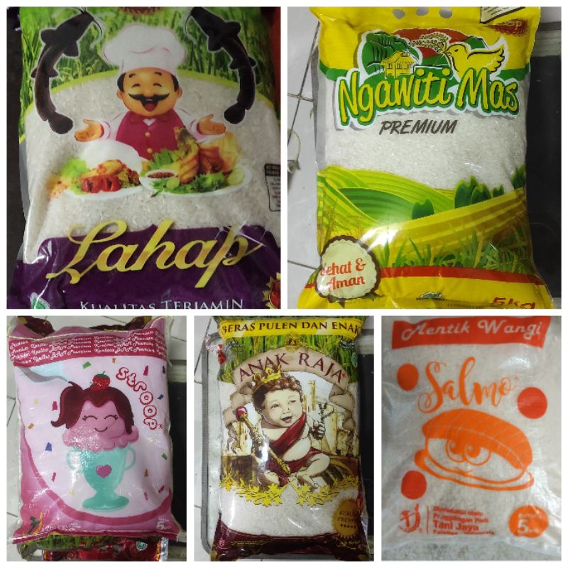 Jual Beras Kemasan 5Kg | Shopee Indonesia