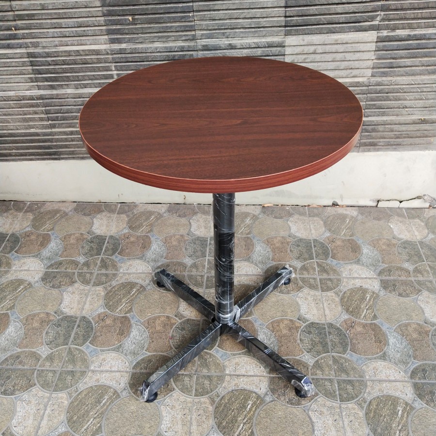 Jual MEJA CAFE BULAT Diameter Kaki 2 Inch | Shopee Indonesia
