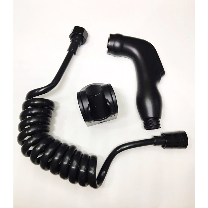 Jual Selang Shower Stainless 150cm/ jet shower set Stainless Hitam ...