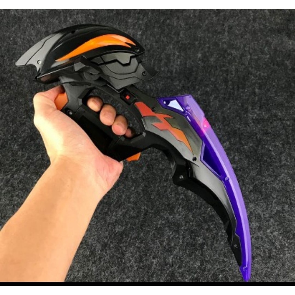 Jual ULTRAMAN BELIAROK Z DX WEAPON MAINAN PEDANG ULTRAMAN BELIAL ORB ...