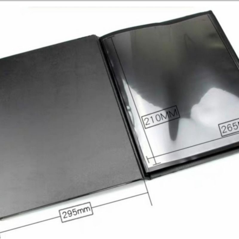 Jual album uang kertas perangko fancy 1 baris hitam 230 × 295 mm 20 ...