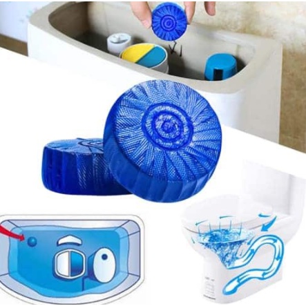 Jual Tablet Biru Pembersih Penyegar Kloset Toilet WC Sibiru Penyegar ...
