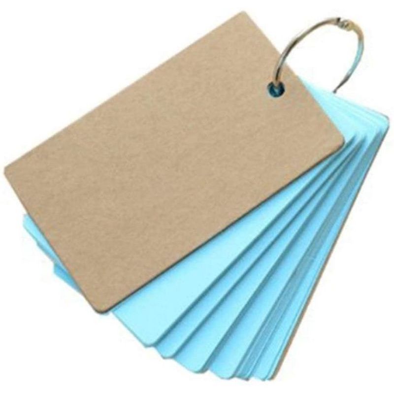 Jual FLASH CARD/FLASH CARD POLOS 50 LEMBAR | Shopee Indonesia