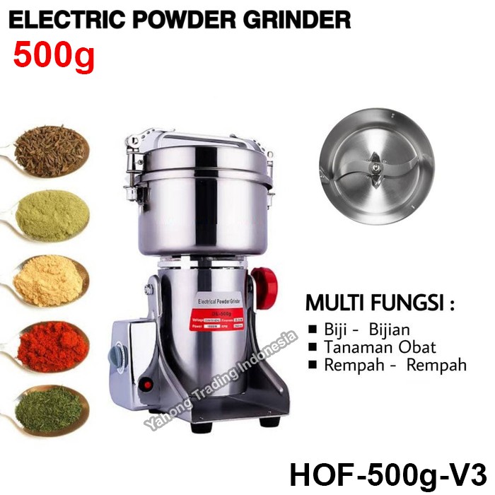 Jual Mesin Giling Penggiling Bumbu Rempah Penepung Spice Herb Grinder ...