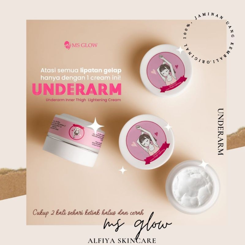 Jual UNDERARM MS GLOW | Shopee Indonesia