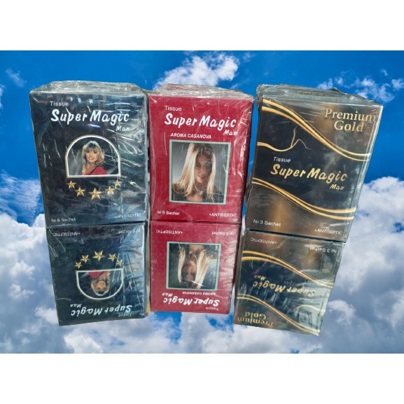 Jual TISSU MAN SUPER MAGIC ALL VARIANS // TISSUE LOVERS MAN (KEMASAN ...