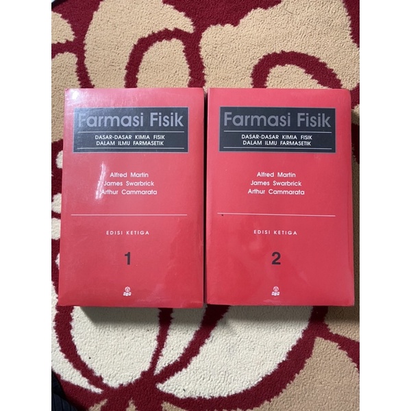 Jual buku farmasi fisik edisi ketiga jilid 1 dan 2 | Shopee Indonesia