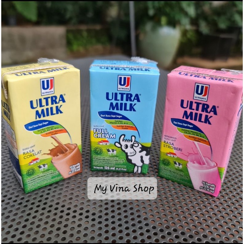 Jual ULTRA 125 ml SATUAN / Susu UHT Ultra 125ml | Shopee Indonesia