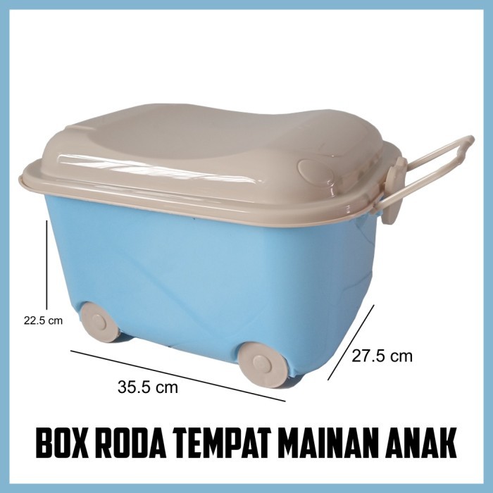 Jual BOX RODA KOTAK UNTUK MAINAN ANAK ATAU TEMPAT PENYIMPANAN BESAR ...