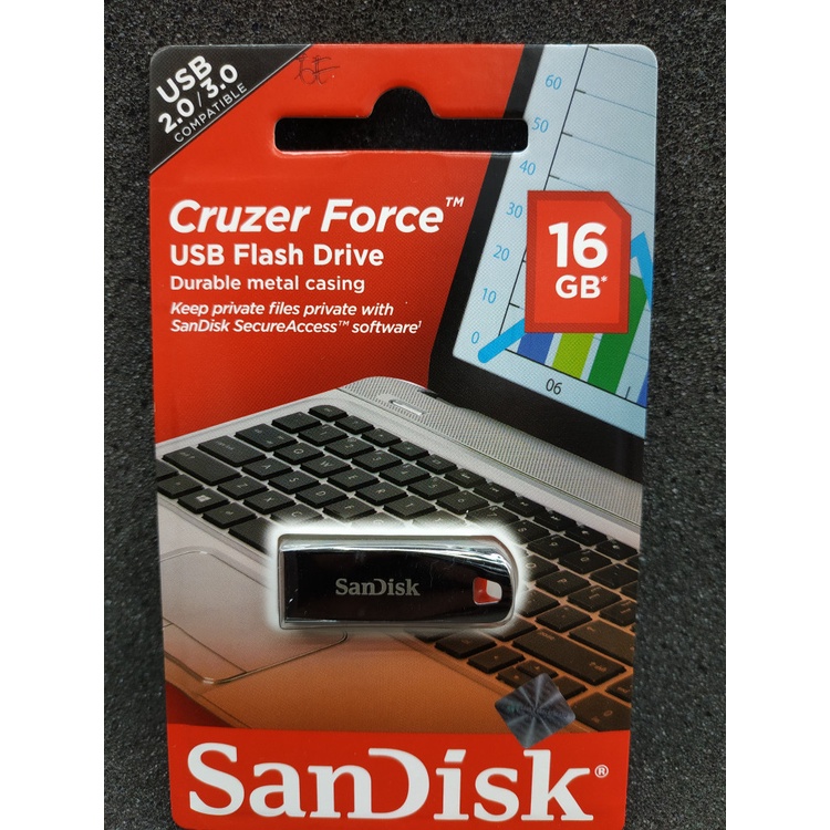 Jual Flashdisk Cruzer Force Sandisk Metal besi 16gb Original | Shopee ...