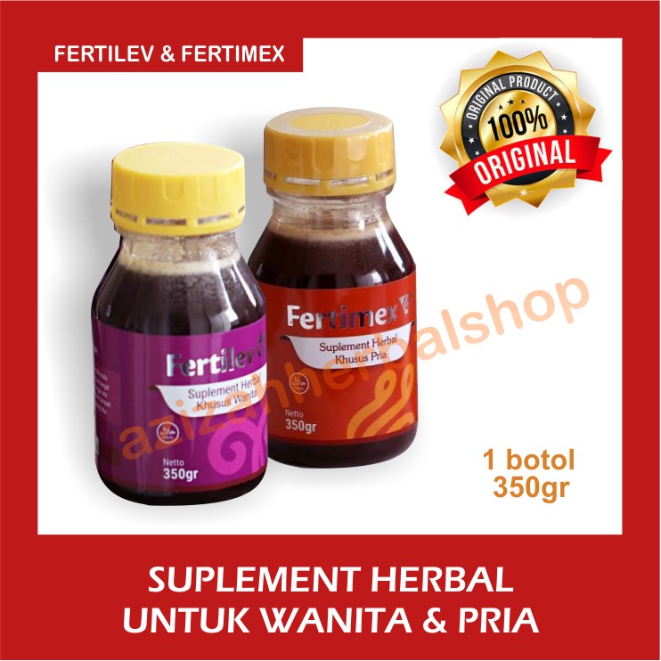 Jual FERTILEV DAN FERTIMEX SUPLEMENT HERBAL KESUBURAN | Shopee Indonesia
