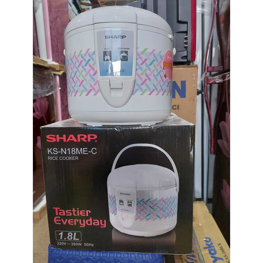 Jual Penanak Nasi / Magic Com / Rice Cooker Sharp KS N18ME C 1.8 Liter ...