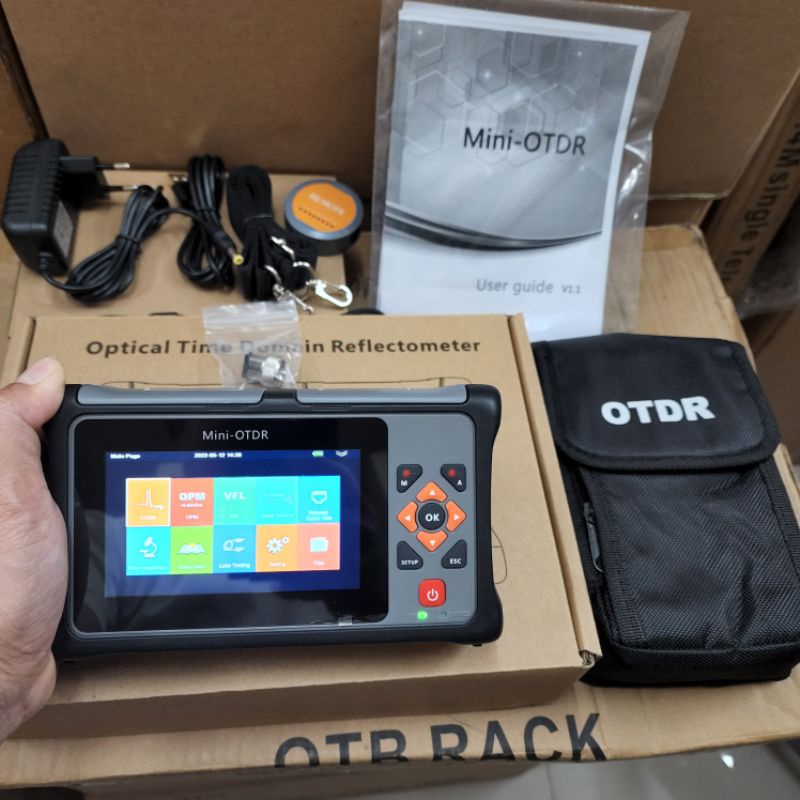 Jual otdr mini skycom / smart otdr mini | Shopee Indonesia