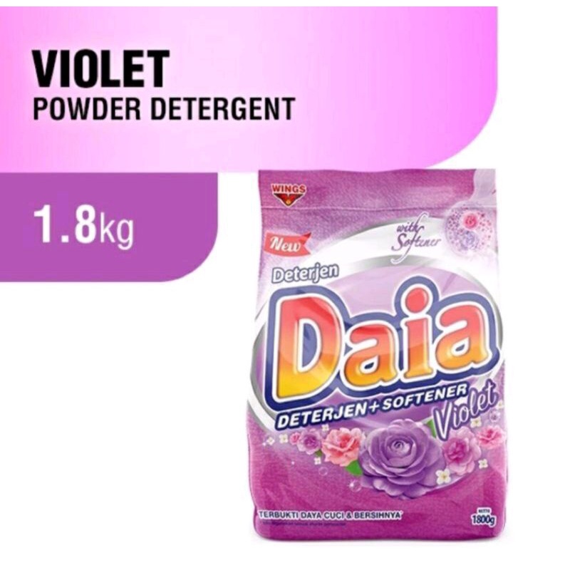 Jual DAIA detergen 1,6kg (kemasan baru) | Shopee Indonesia