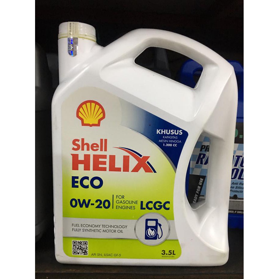 Jual PAKET SUPER Oli Shell Helix Eco 0W-20 Agya/ Ayla/ Sigra/ Calya ...