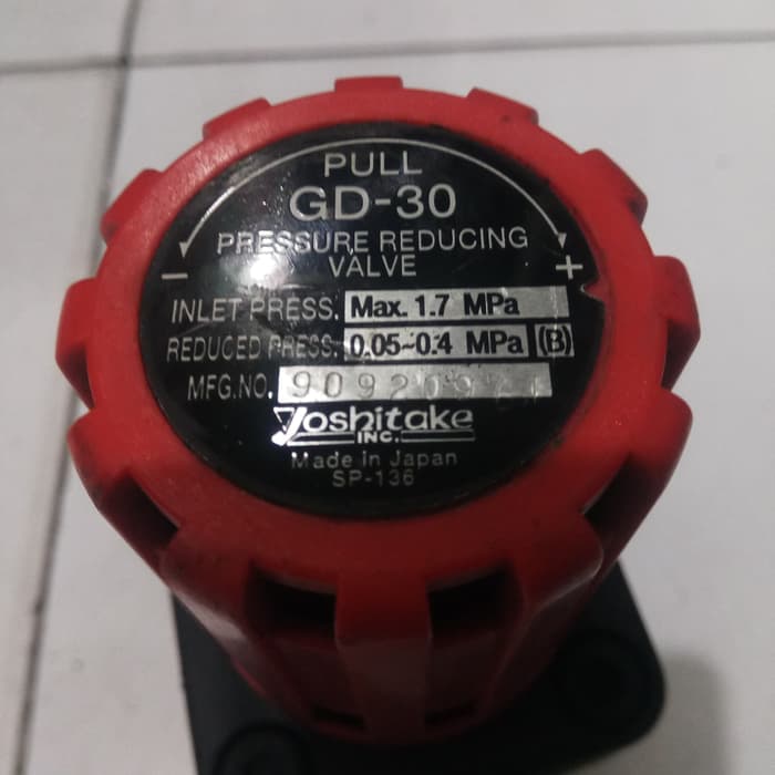 Jual PRV PRESSURE REDUCING VALVE YOSHITAKE TYPE : GD-30 SIZE : 3/4" (20A) | Shopee Indonesia