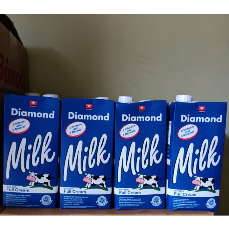 Jual susu uht diamond 1 liter | Shopee Indonesia