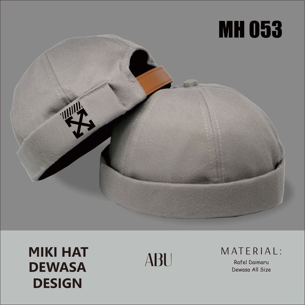 Jual Topi Peci Miki Hat Distro Premium Silang Kupluk Songkok Pria ...