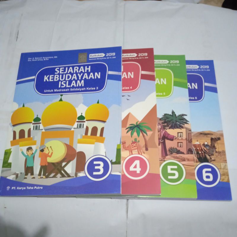 Jual Buku Sejarah Kebudayaan Islam MI Kelas 3,4,5,6 Kurikulum 2019(TP) | Shopee Indonesia
