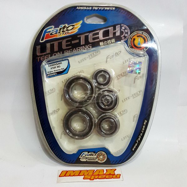 Jual Bearing Teflon C3 Faito Kawasaki KSR Athlete Full Mesin Kruk as ...