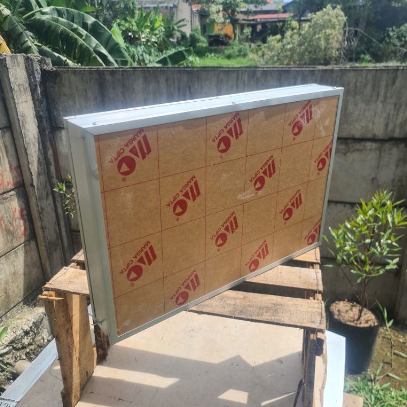 Jual Neon Box acrylic 2 Sisi Ukuran 60 x 50cm | Shopee Indonesia