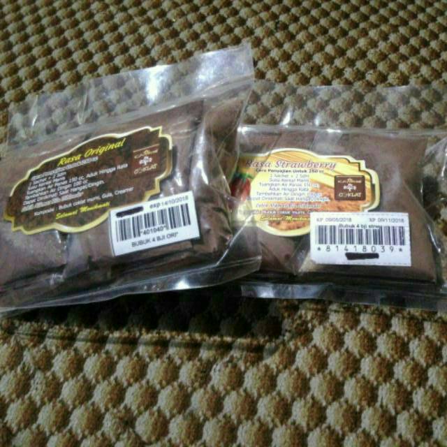 Jual Bubuk coklat instant kemasan kecil 150 gram produksi oleh( Kampung ...