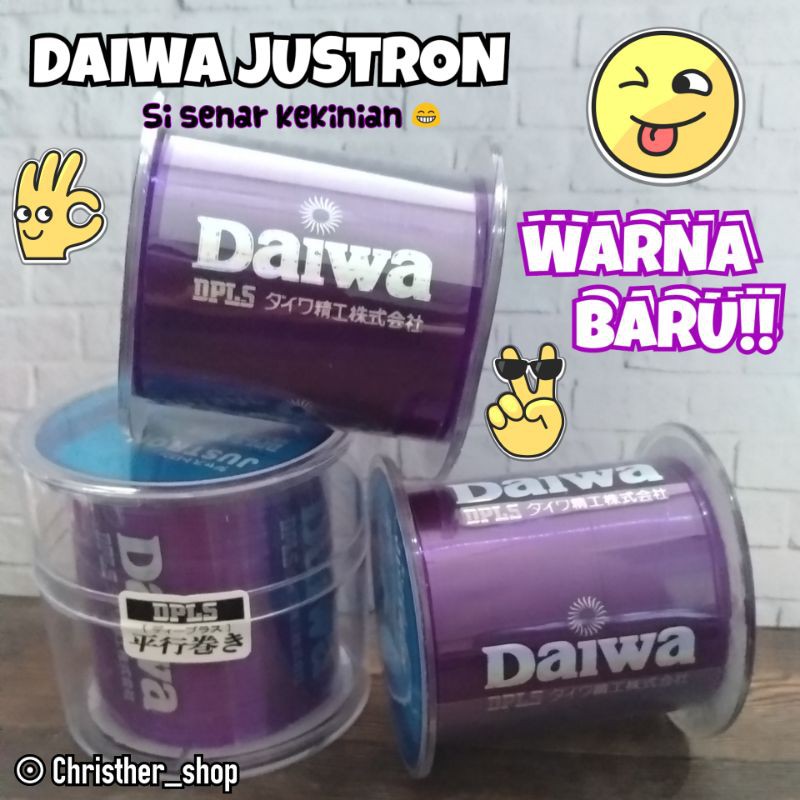 Jual Senar Nylon DAIWA JUSTRON 500M Warna Baru / Senar Pancing Nylon ...